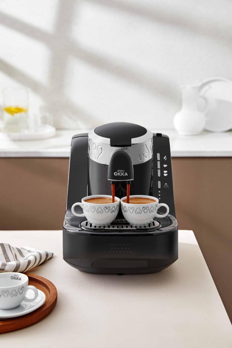 Arzum OKKA Automatic Turkish Coffee Machine - Black, Chrome - Arzum Egypt